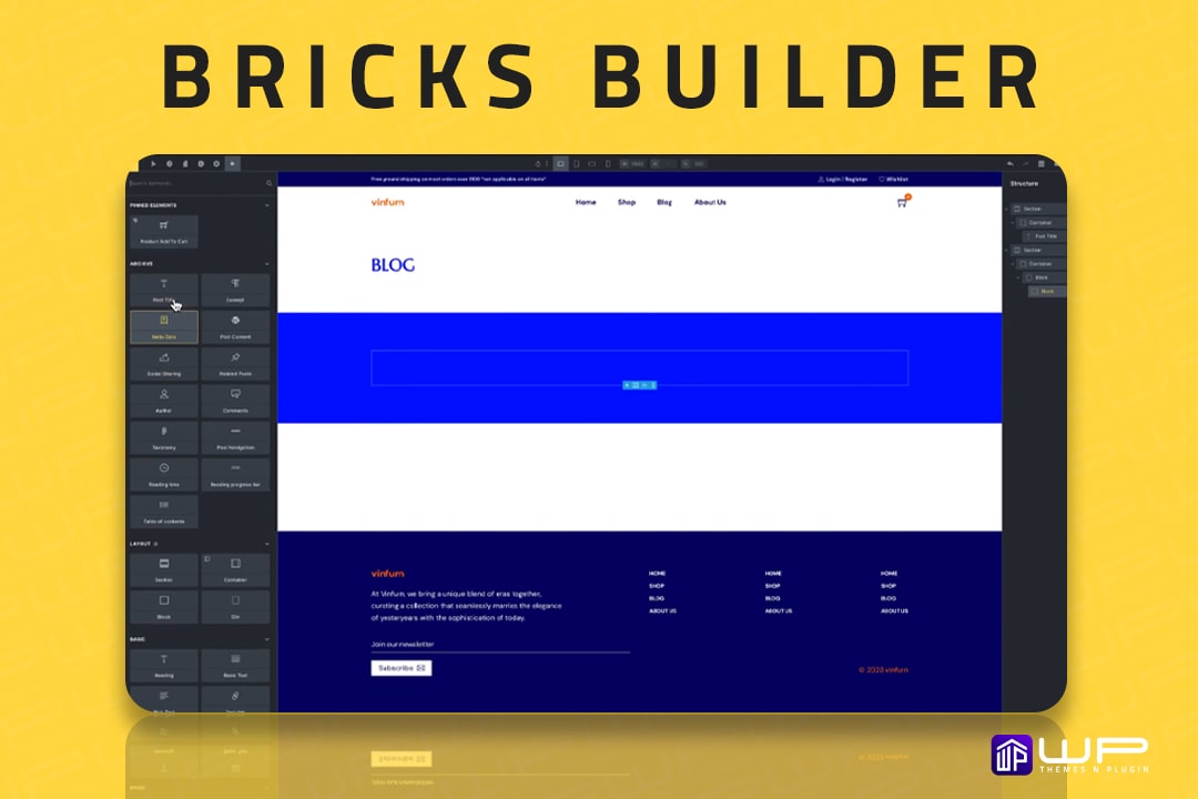 Bricks Builder - wpthemenplugin