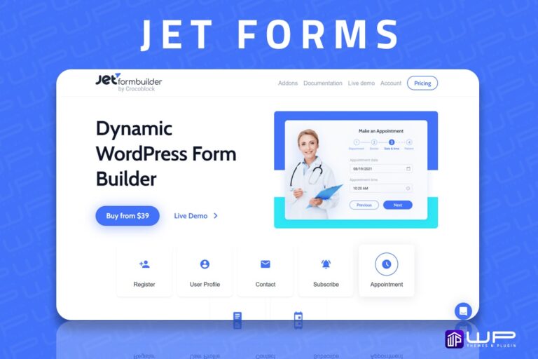 Jet Forms - wpthemenplugin