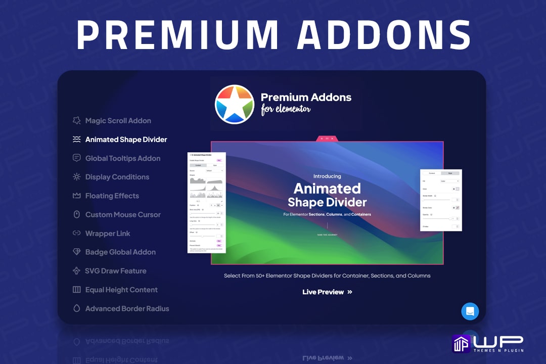 Elementor Addons - wpthemenplugin